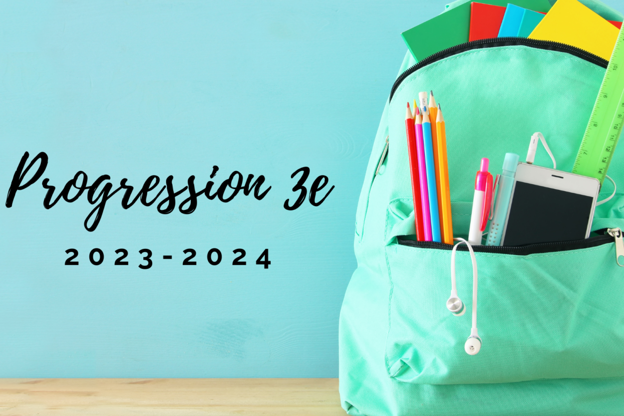 Progression 6e (2021-2022) – Knocking on Teachers' Door