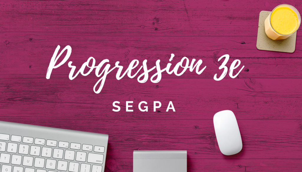 Progression 3e SEGPA – Knocking on Teachers' Door